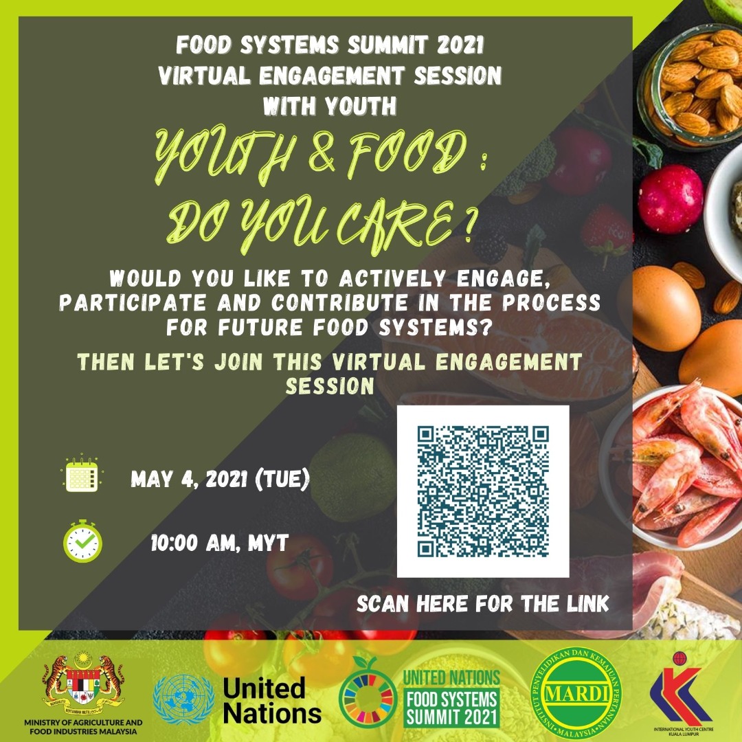 Food Systems Summit 2021 - Youth & Food : Do You Care? - Food Systems ...