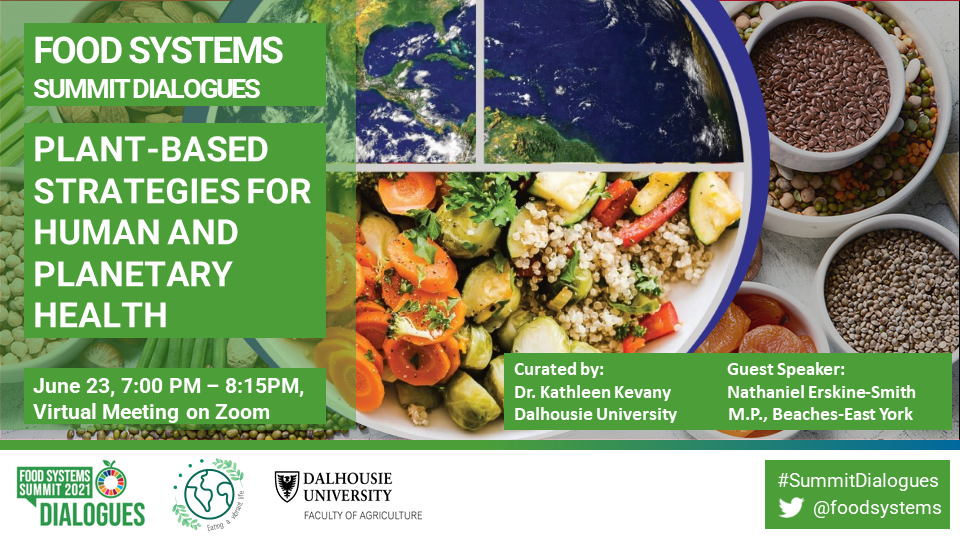 Plant-based strategies for human and planetary health - Food Systems ...