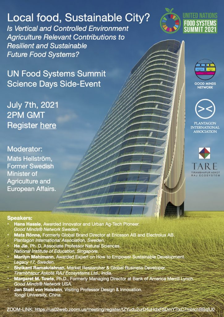 Local food, Sustainable City? (Is Vertical and Controlled Environment ...