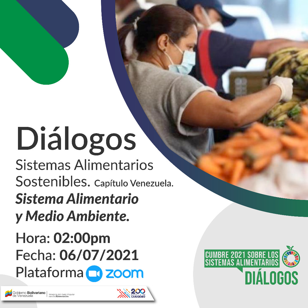 Diálogo Nacional Sistema Alimentario Sostenible con el Medio Ambiente ...