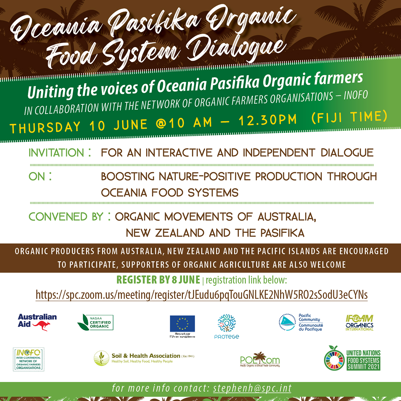 Boosting Nature Positive production through Oceania Pacifika Food ...
