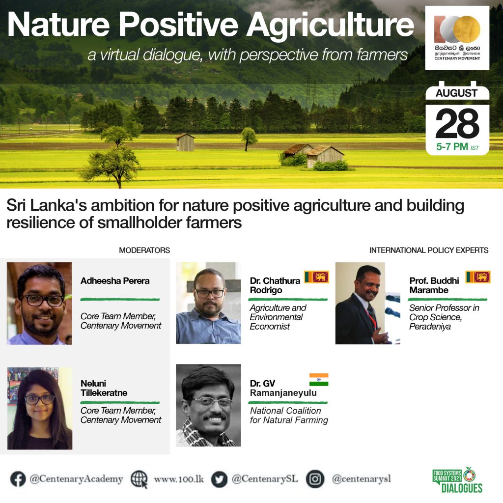Nature Positive Agriculture and Resilience of Smallholder Farmers ...