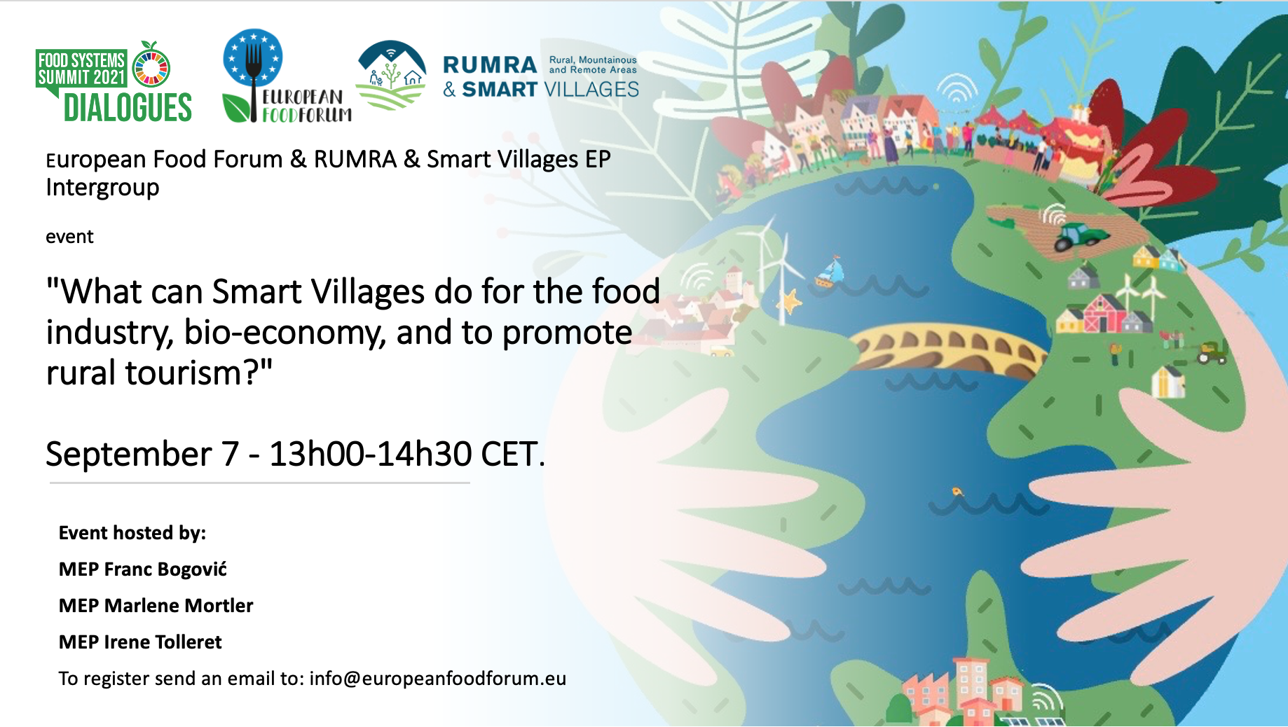 "What can Smart Villages do for the food industry, bio-economy, and to ...