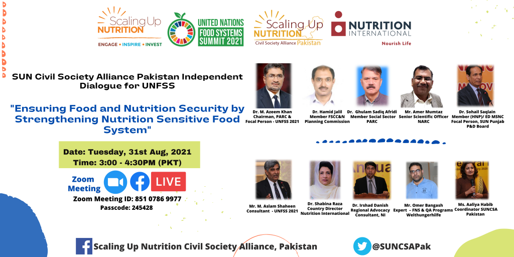 Ensuring Food and Nutrition Security by strengthening Nutrition ...