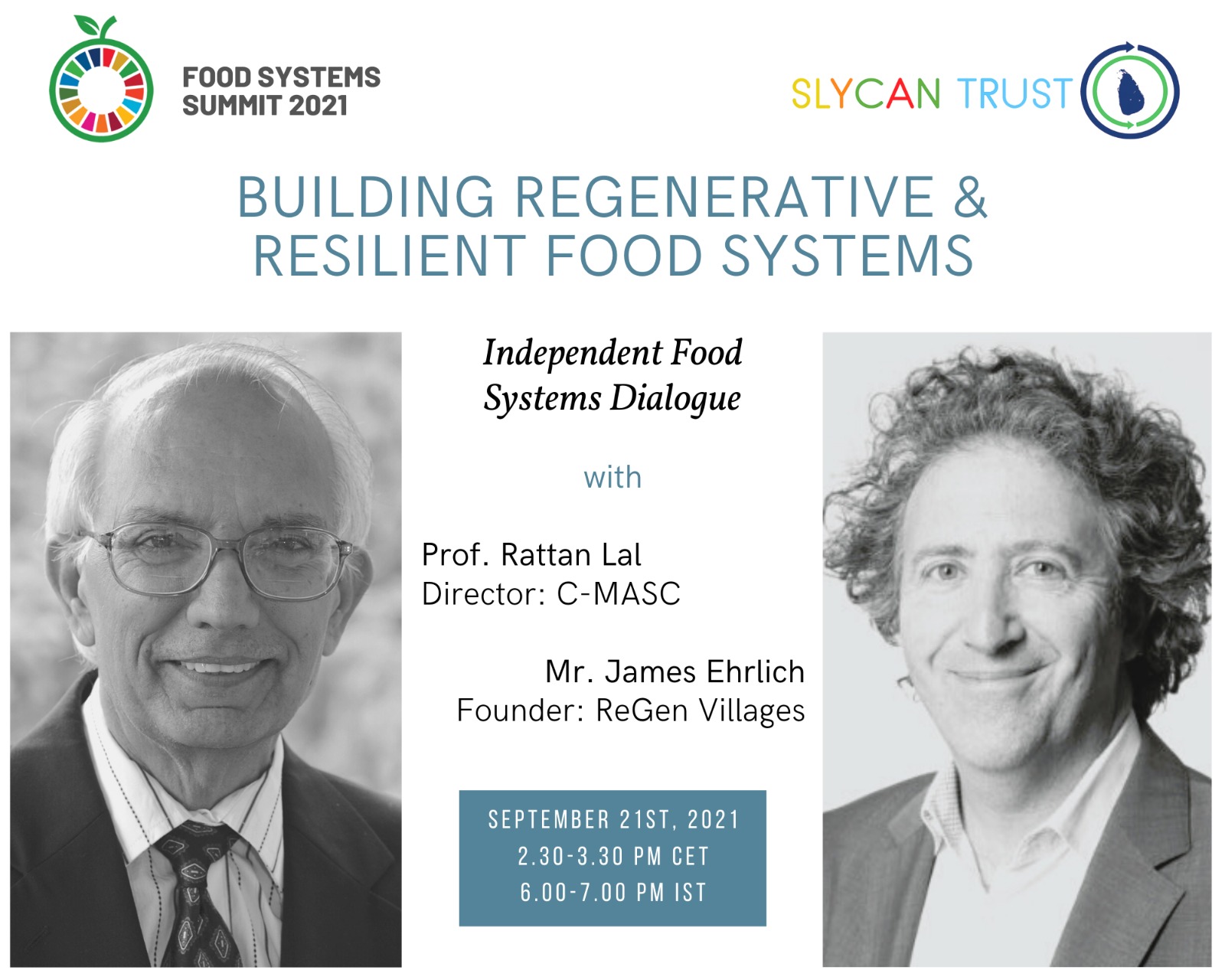 Independent UNFSS Dialogue: Building Regenerative and Resilient Food ...