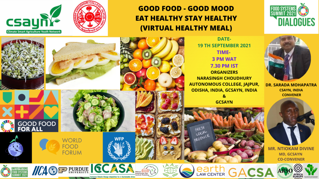 GOOD FOOD- GOOD MOOD EAT HEALTHY AND STAY HEALTHY (VIRTUAL HEALTHY MEAL ...