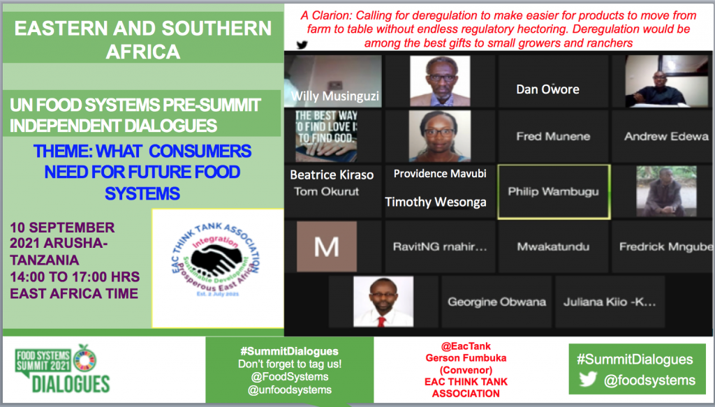WHAT EASTERN AND SOUTHERN AFRICANS CONSUMERS NEED FOR FUTURE FOOD ...